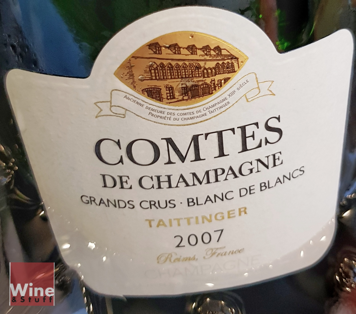 Taittinger Comtes de Champagne Blanc de Blancs 2007 - Wine & Stuff