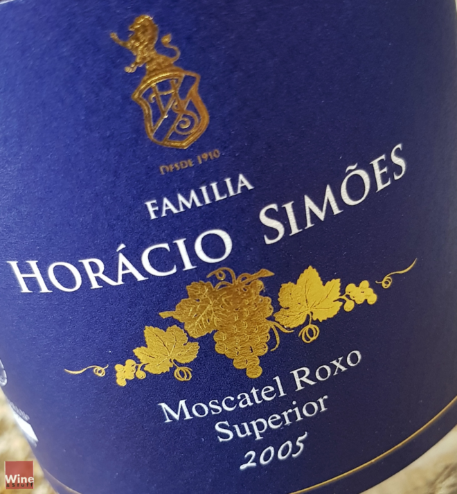 Família Horácio Simões Moscatel Roxo Superior 2005 - Wine & Stuff